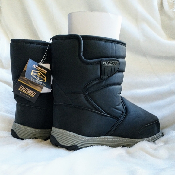 Khombu | Shoes | Khombu Black Wanderer Snow Boot Platform Sole Womens ...